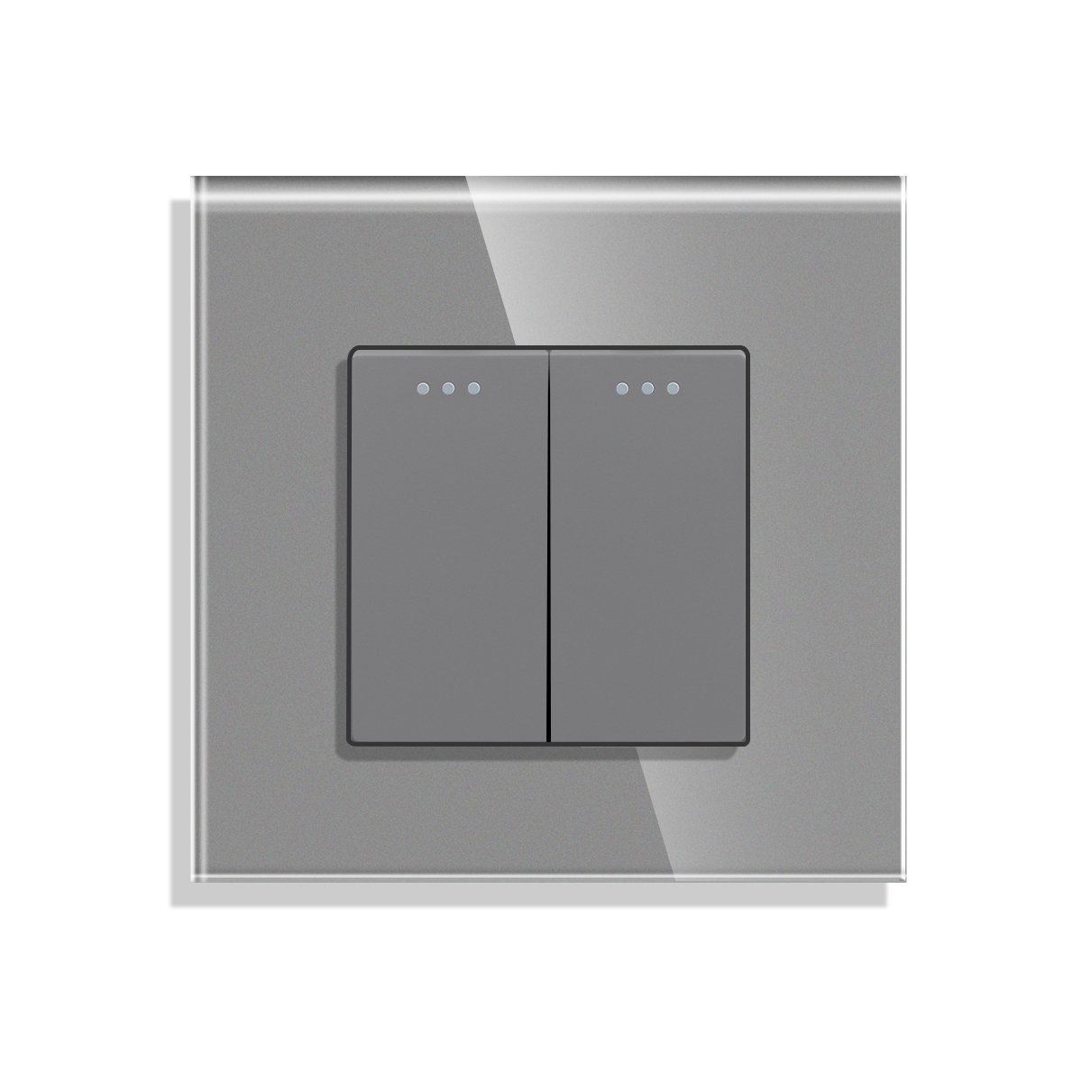 Swiss Luxury 2 Gang Switch